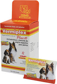 VERMIPLEX PLUS 24 tab. – PetPaw.mx